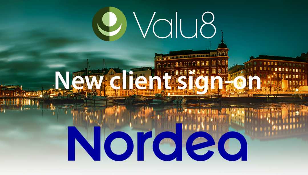 Nordea Investment Banking in Finland has selected Valu8 as its data and ...