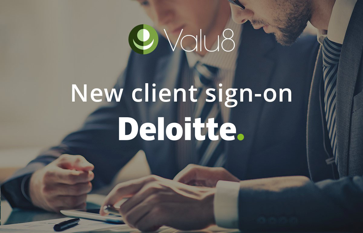 Deloitte selects Valu8 - Valu8 Group